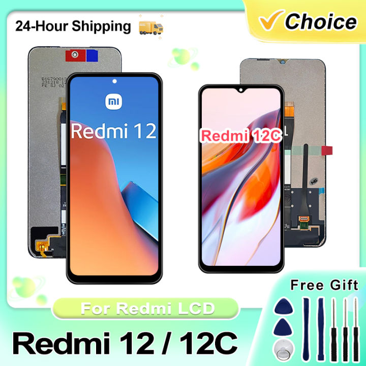 IPS For Xiaomi Redmi 12 LCD Display 23053RN02A Touch Screen For Redmi ...