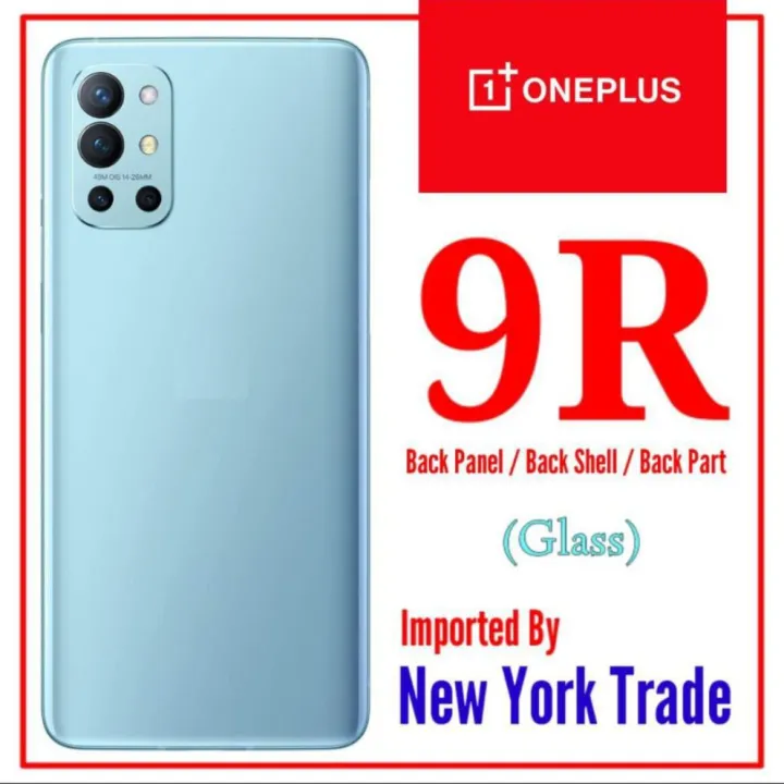 Oneplus 9R/1+ 9R middle frame/ Back Panel / Back Shell / Back Replacement Part With Main Camera ...