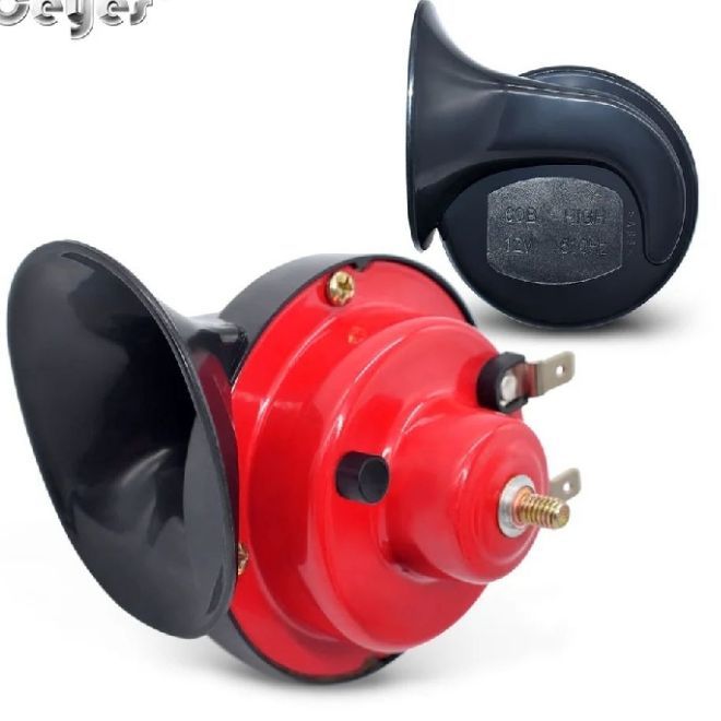 2pec "snail horn"versatile sound solution for Bikes Car jeeps truck and ...