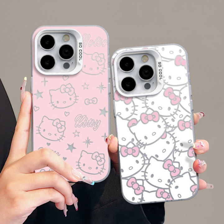 Sanrio Hello Kitty Kawaii Phone Cases For iPhone 16 15 14 13 11 12 Pro ...