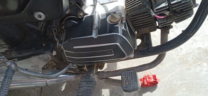 Mate Black PVC stickers of Engine kit For Pridor | Daraz.pk