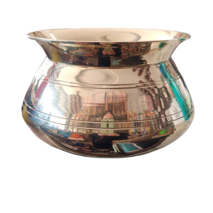 Heavy Quality Brass Kasaudi 1.8 kg 21cm Diameter | Daraz.com.np