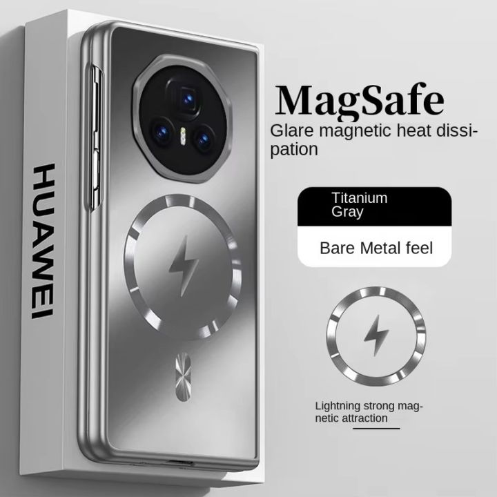 For New Magic V5 Matte AG Bare Metal Feel Plastic Thin Magsafe Case For ...