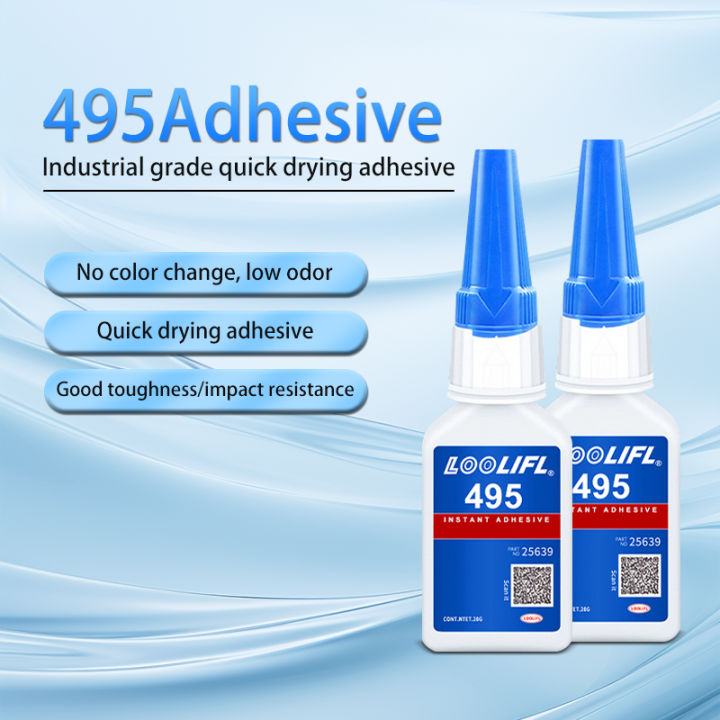20g 495 Instant Quick Drying Glue Strong Glue High Temperature ...