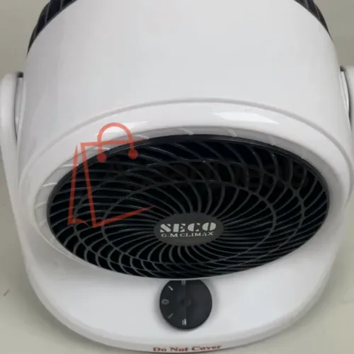 SECO GM Climax SG.016 Fan Heater – 1200W Power | Adjustable Thermostat ...