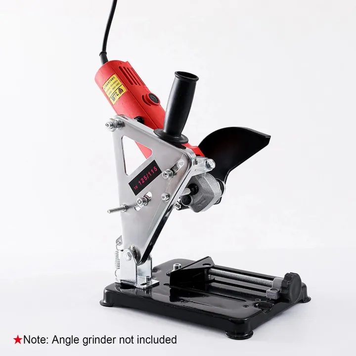 Angle Grinder Stand Angle Grinder Bracket Holder Support for 100-125 Angle Grinder DIY Cutting ...