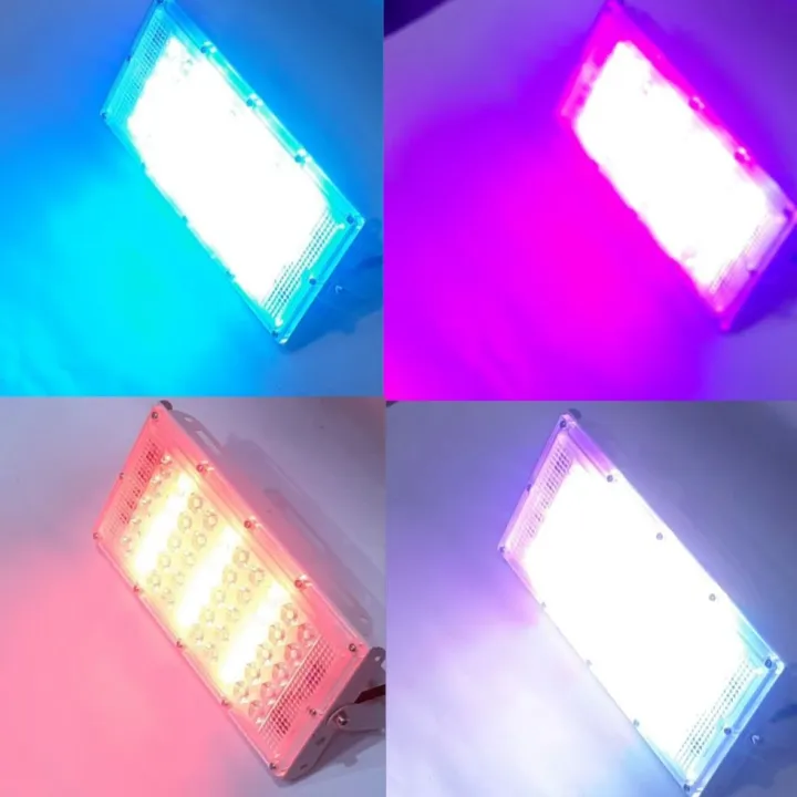 RGB multi color panel brick light premium quality 50watts | Daraz.pk