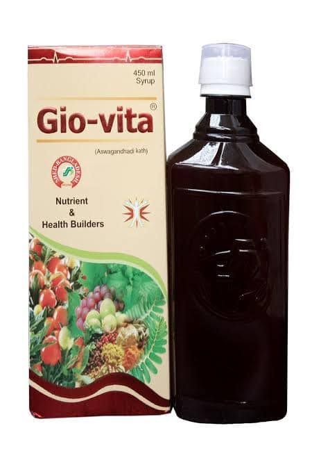 Gio-vita, gio vita 450ml×2=2 Bottle syrup, Ayurvedic multivitamins ...