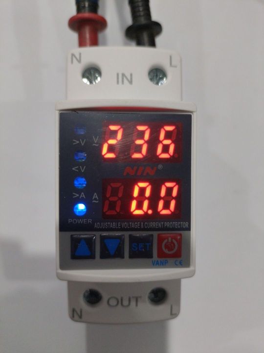 NIN 63 Amp voltage protection Relay Flame proof | Daraz.pk