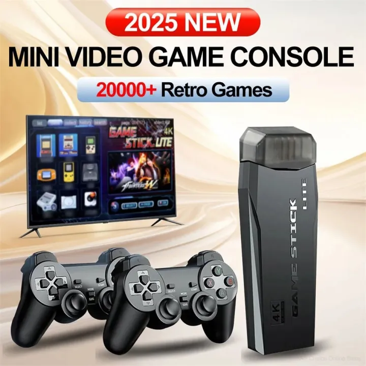 M8 Video Game Console 2.4G Wireless Controller Handheld Console 20000 ...