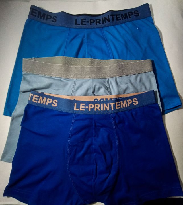 Men Boxer Underwear Pack of x3/Comfortable material/Export quality/Men ...