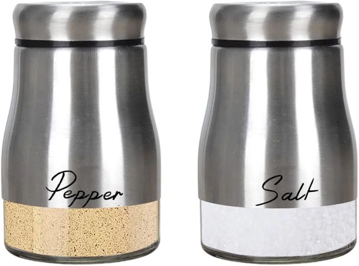 salt and pepper shaker set, glass floor, chicken essence, can salt ...