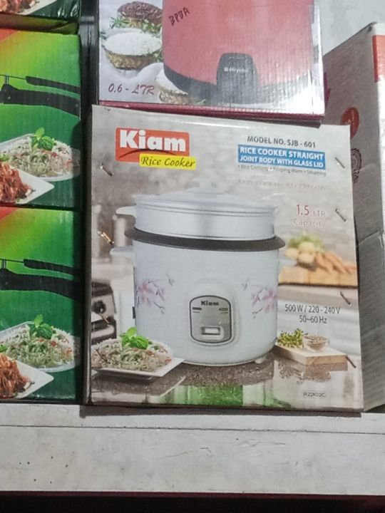 kiam 1.8 ltr rice and curry cooker kitchen table accessories | Daraz.com.bd
