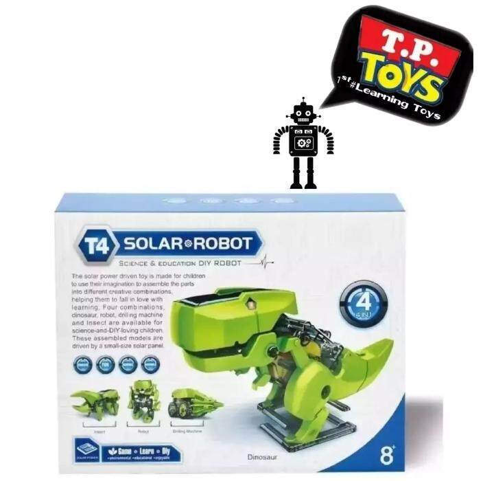 T.p.toys funny science solar robot toy 3-in-1 | Shop.com.mm
