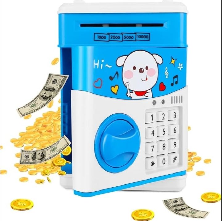 GAZA TOy Shop Pigy Bank ATM Pasword Unlock, Piggy bank, Kids ATM ...