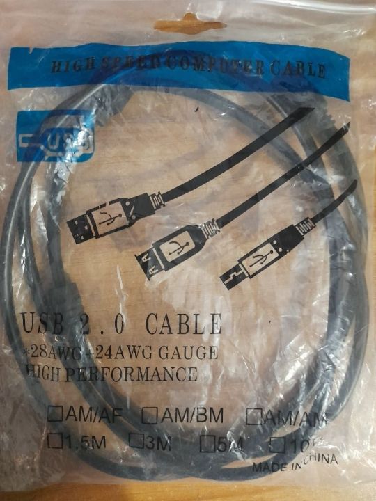High Speed Computer Cable Usb 2 0 Bd