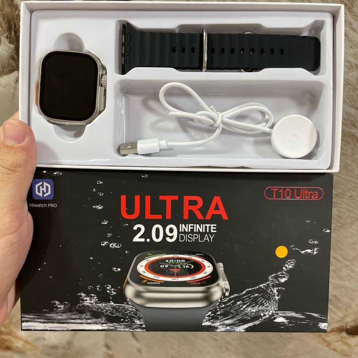 T10 ULTRA 2.09 INFINITE DISPLAY SMARTWATCH | Daraz.com.bd