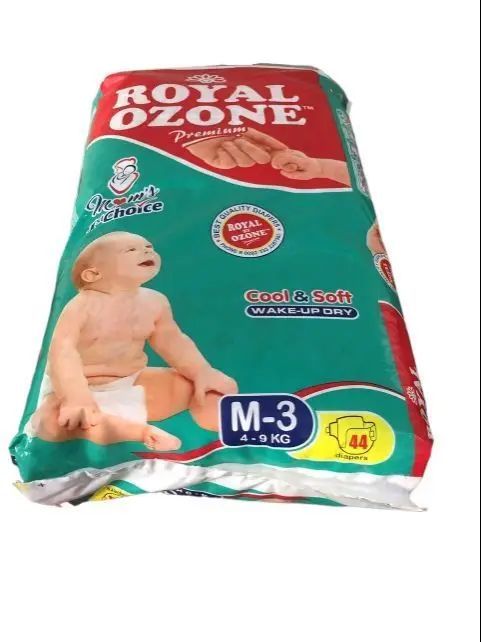 Royal Diaper MEDIUM (44 PCS),/Royal Ozone premium/Pamper/ | Daraz.pk