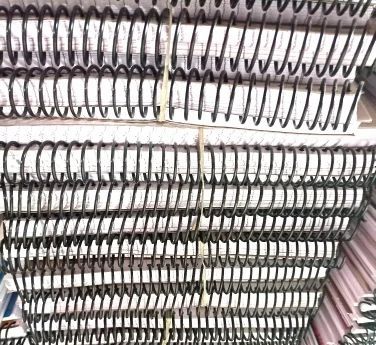 A4 Size Spring Ring Register Single Line Notebook of 500 Pages Pack of ...