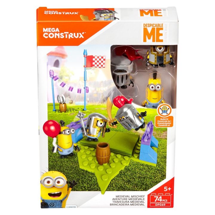 Mega Construx minions Despicable Me medieval mischief set | Shop.com.mm