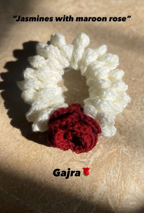 Custom Handmade Bangles /Crochet Gajray for Eid ,Anniversary ,Birthday ...