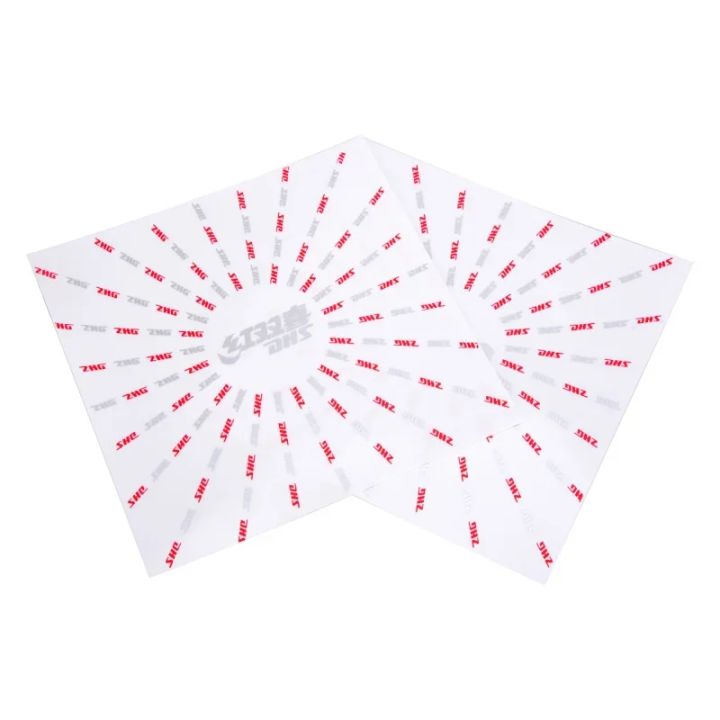 10 pcs DHS Table Tennis Protective Film Protector Rubber Ping Pong ...