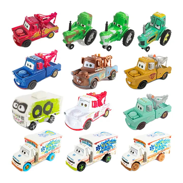 Disney Pixar Cars 3 2 Metal Diecast Car Toy Lightning McQueen Jackson ...