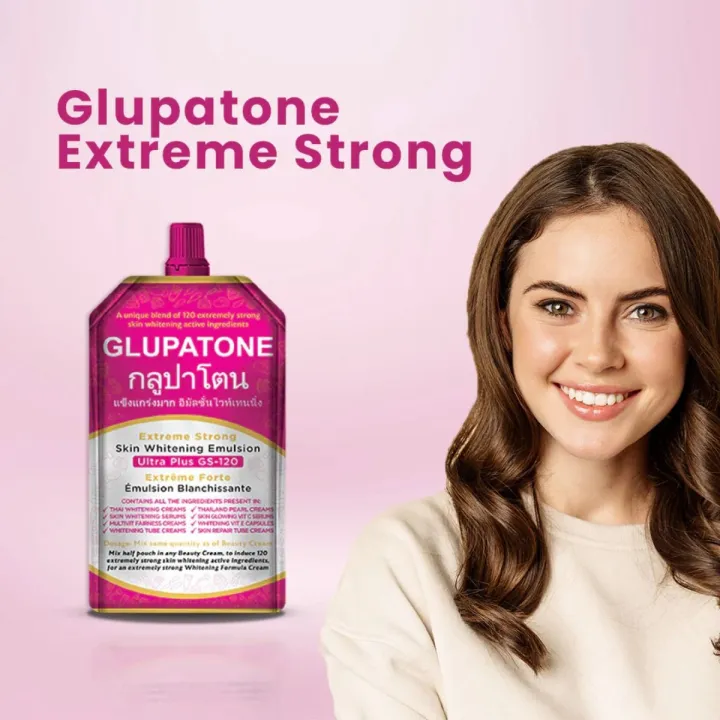 Extreme Strong Whitening Ultra Plus GS-120 – Powerful Brightening ...
