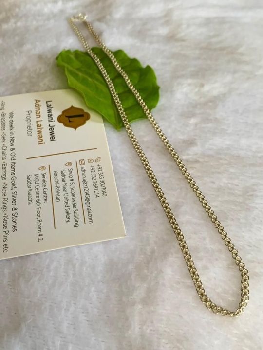 original silver (chandi) 925 chain | Daraz.pk