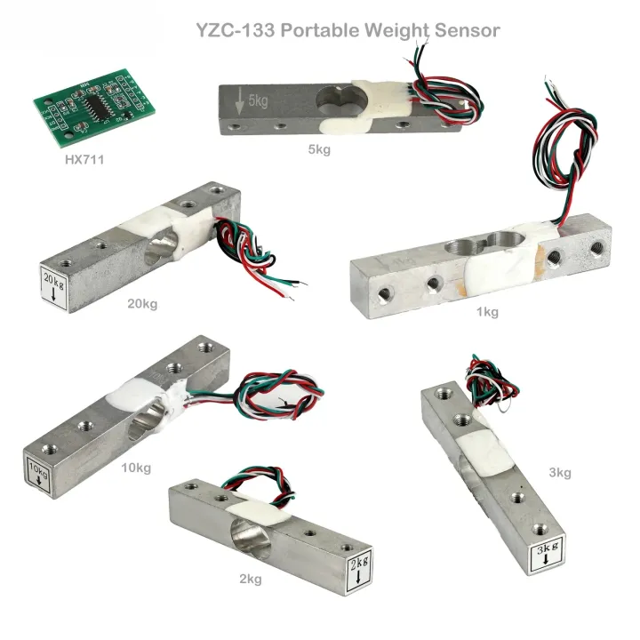 YZC-133 Portable Weighing Sensor 1KG 2KG 3KG 5KG 10KG 20KG Weight ...