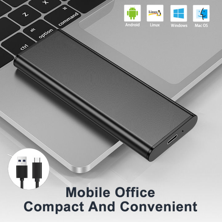 M.2 NGFF SATA SSD Enclosure M2 to USB Type C 3.1 External SSD Adapter ...