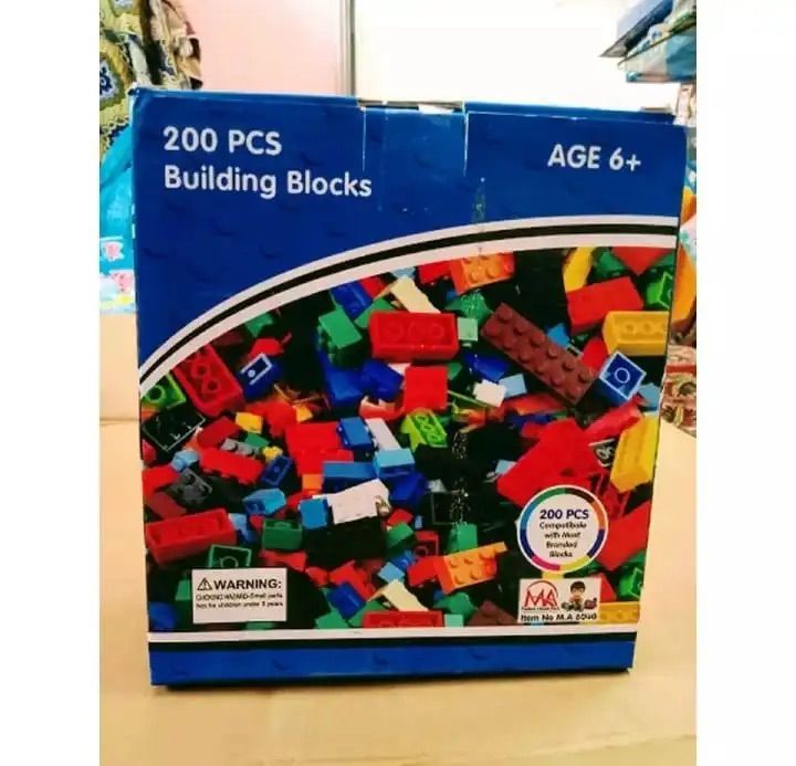 Blocks Variety 200 Pcs Lego blocks Fun and play educational Blocks ...