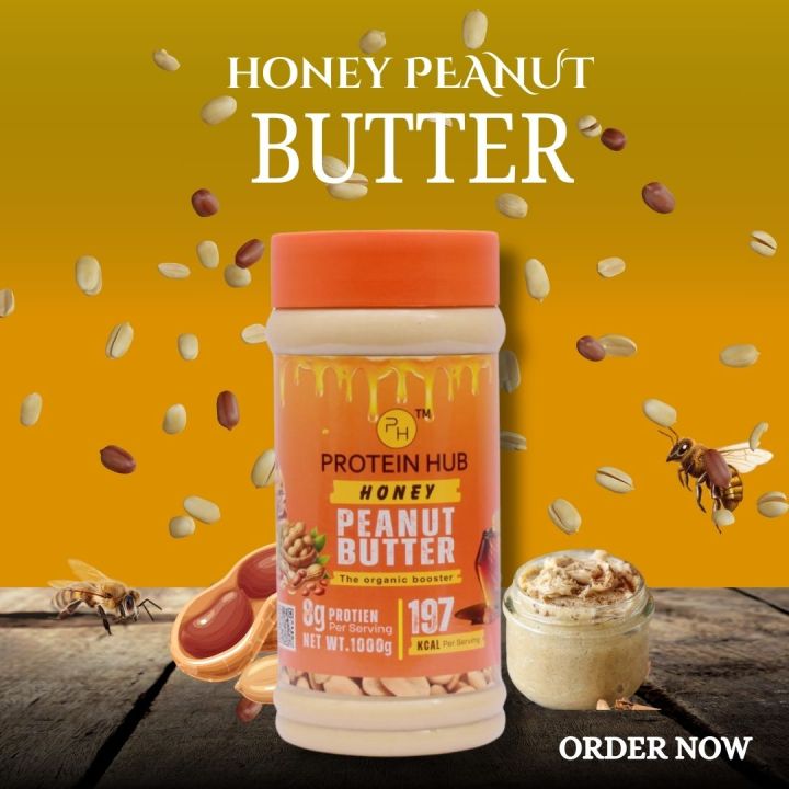 Protein Hub Peanut Butter - Honey 1 kg | Daraz.pk