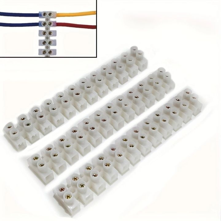 2Pcs 12 Way Barrier Screw Terminal Block Wire Connector Strip | Daraz ... 2Pcs 12 Way Barrier Screw Terminal Block Wire Connector Strip | Daraz ...
