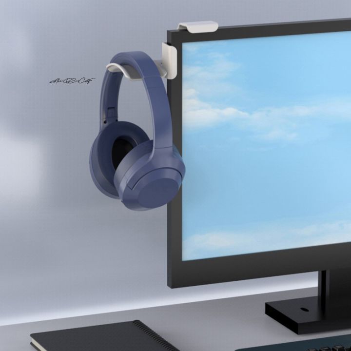 Universal Headphone Holder PC Monitor Hanger Wall Hook Durable Headset ...