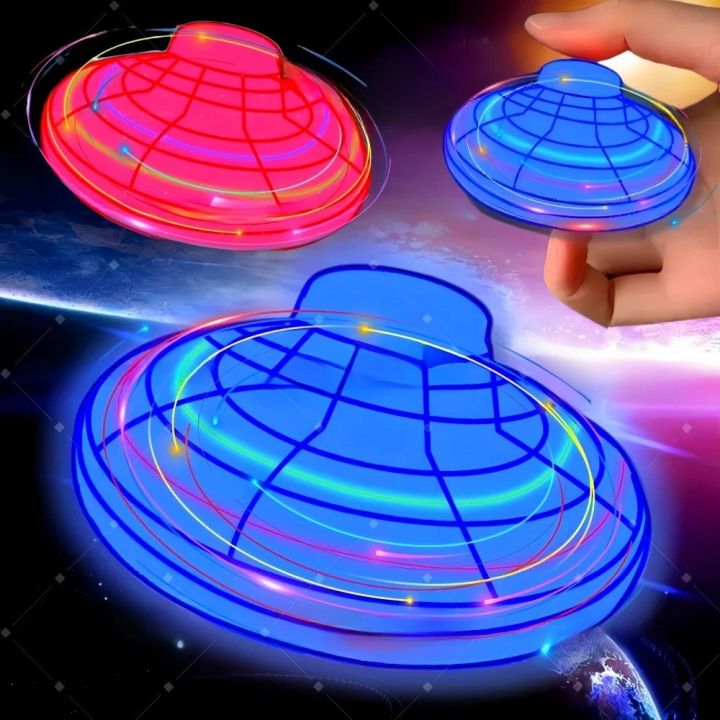 360° Flying Ball Toys Magic Ball Flying Spinner Flight Gyro UFO ...
