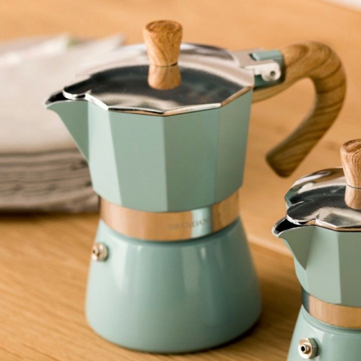 150/300ml Aluminum Italian Style Moka Pot Espresso Coffee Maker ...