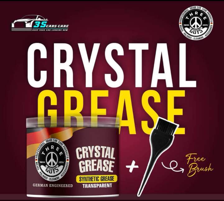 Crystal Grease - Synthetic Transparent Grade (NLGI Grade-2) | THREE ...