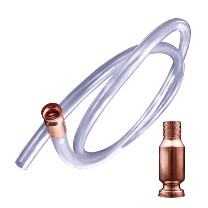 Red Copper Siphon Refueling Gas Siphon Pump Gasoline Fuel Water Shaker ...
