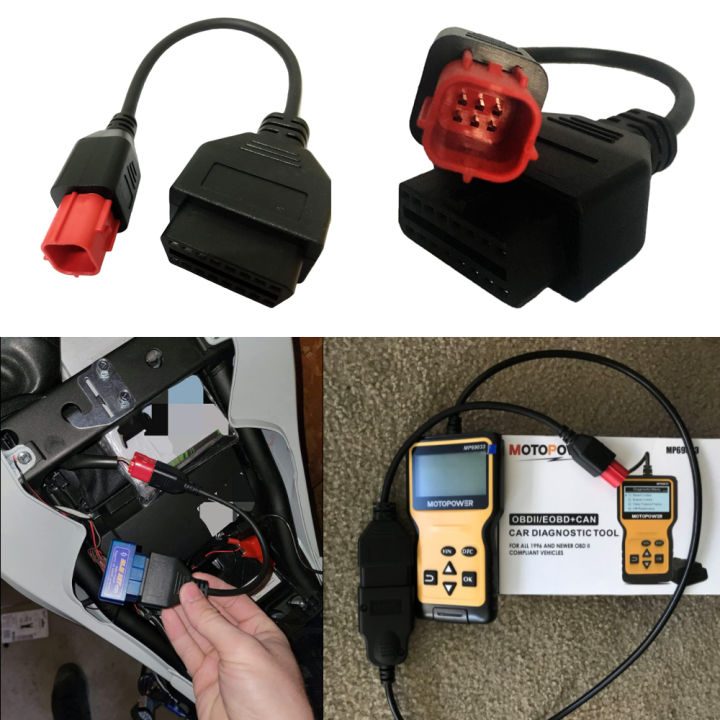 For KTM OBD2 Connector Motorcycle Motobike For YAMAHA For HONDA Moto ...
