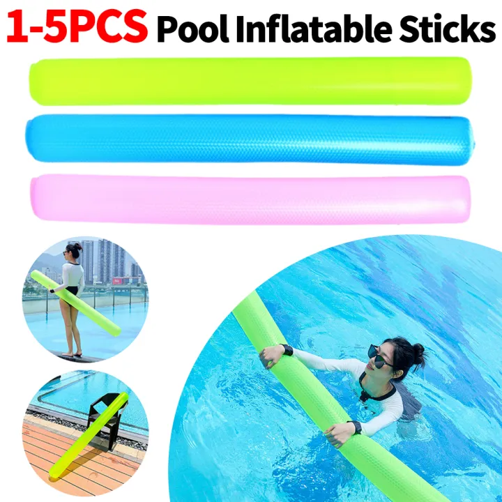 63inch PVC Pool Inflatable Sticks Inflatable Pool Noodles Stick ...