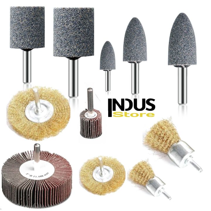 pin grander rotary accessories polishing granding buffing pin abrasive ...
