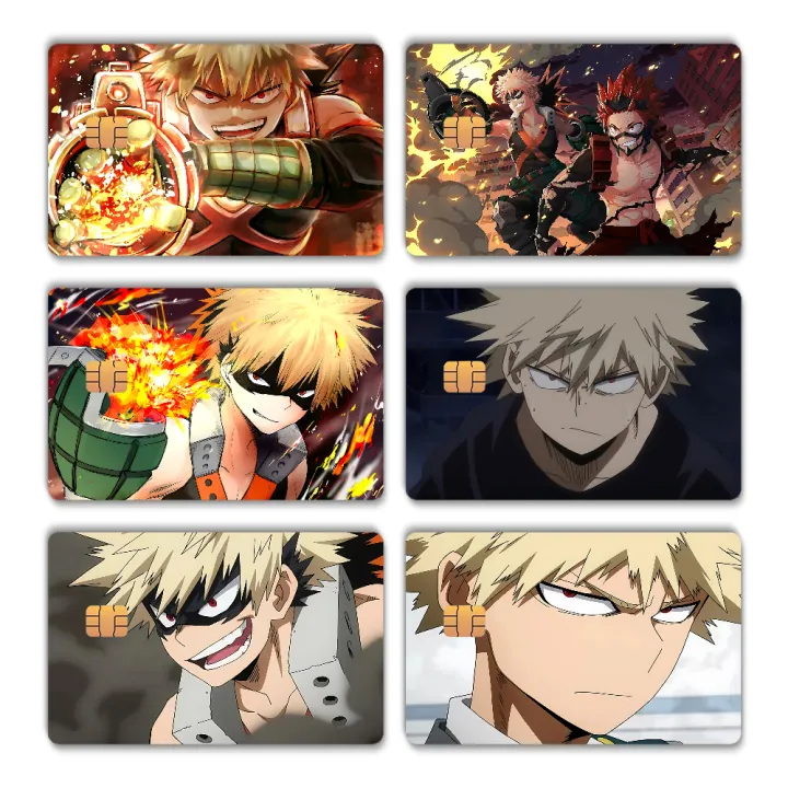 Anime B-Bakugo K-Katsuki Colorful Stickers Sticker Skin Film Cover For ...