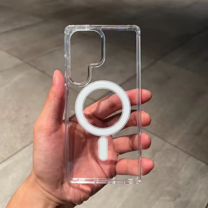 Clear Phone Case For Samsung S25/S24 Ultra For Magsafe Magnetic ...