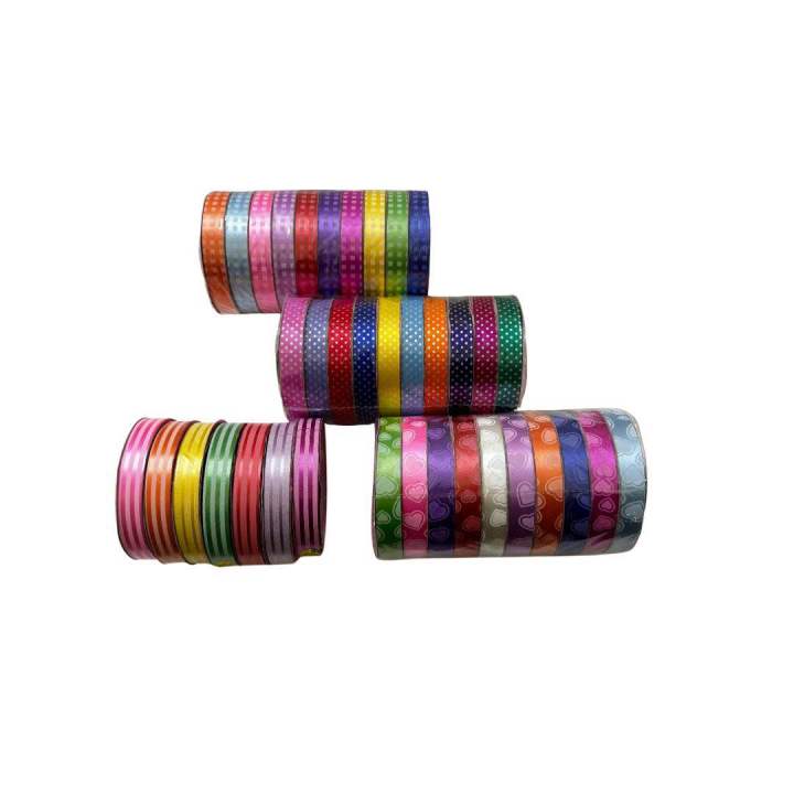 25 feet/ 16 mm Curly ribbons for gift wrapping. Bow making, floral ...