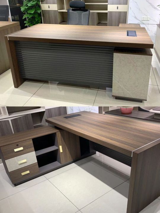 1.8m Premium Finishing Executive L-Type Fancy Office Desk | Daraz.com.np