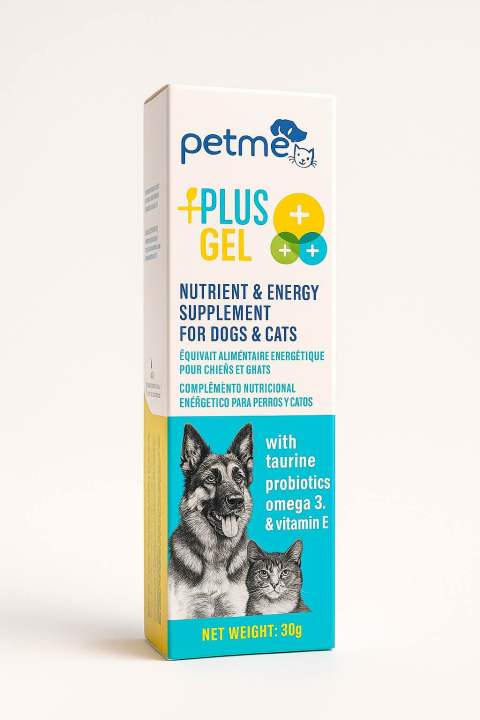 PetMe+ Plus Gel 30g – Nutrient & Energy Supplement for Dogs & Cats ...