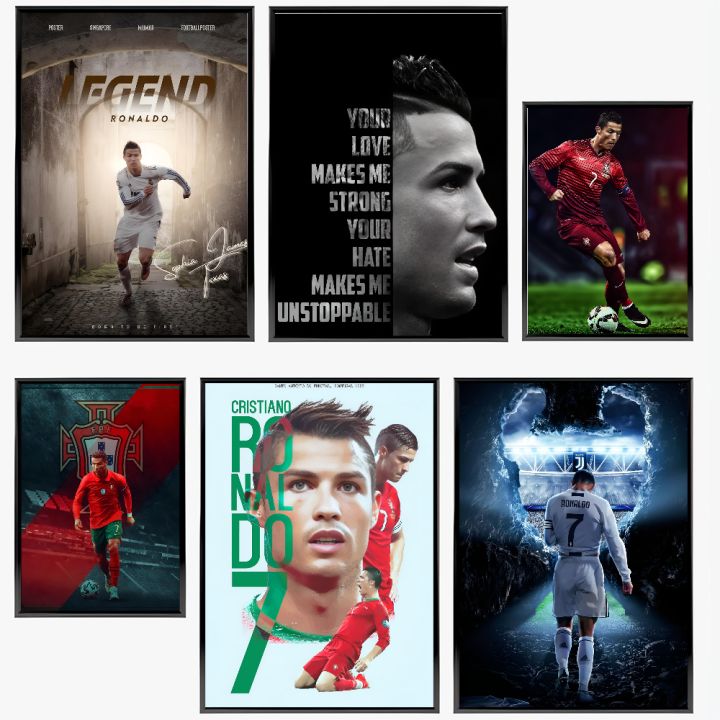1PC C-Cristiano Ronaldo CR7 Poster Poster Paper Print Home Living Room ...