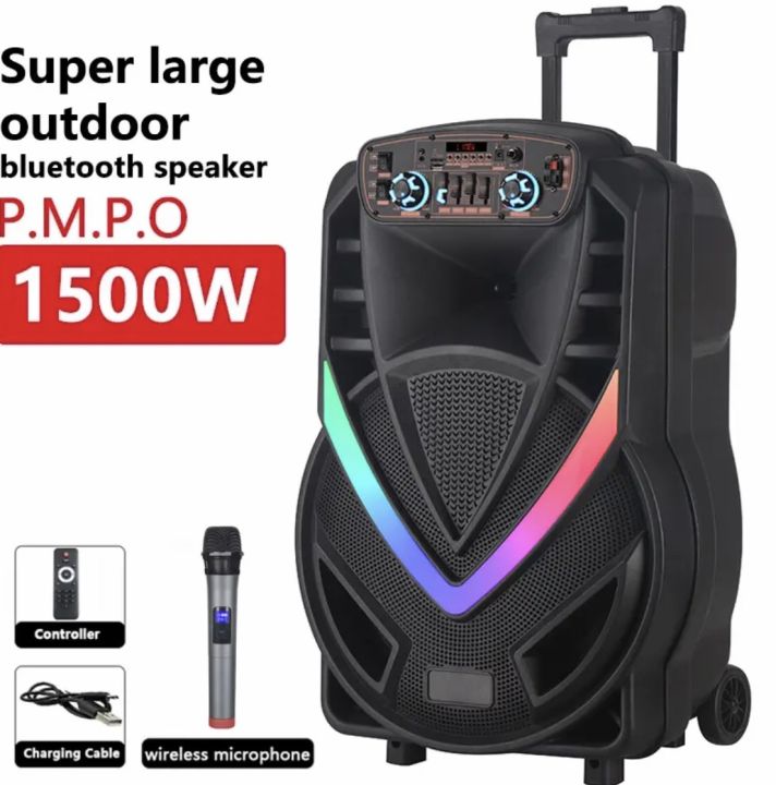 NDR V12 Bluetooth Party Speaker Rechargeable Speaker with Bluetooth ...