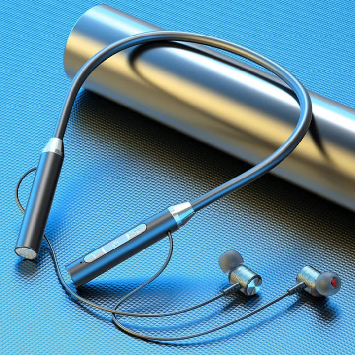 TWS Bluetooth 5.0 Neckband Earphones Stereo Sports Headset Waterproof ...